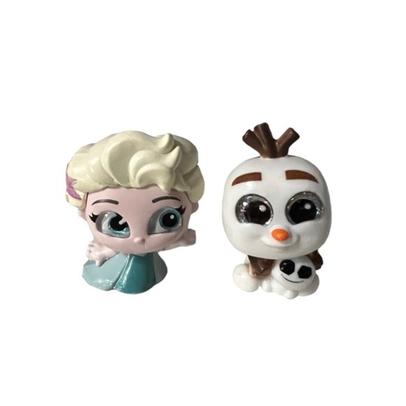 Disney | Toys | Disney Doorables Series 7 New Elsa And Olaf Figures ...